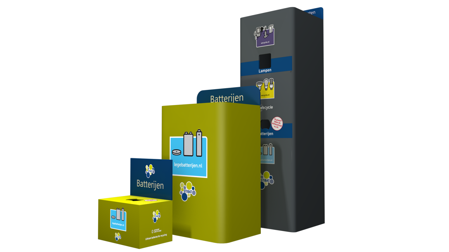 Hoe herken je een inleverpunt voor lege batterijen? - Stibat
